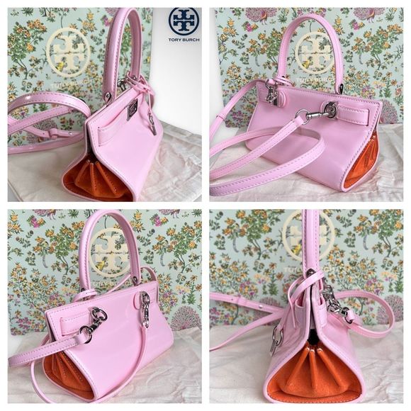 Tory Burch | Bags | New Tory Burch Lee Radziwill Petite Highshine Cat ...